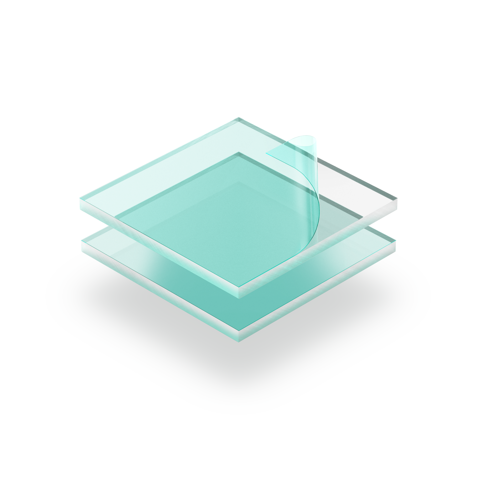 Plaque plexiglass transparent extrudé 12mm